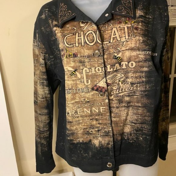 Cactus | Jackets & Coats | Cactus Jacket Xl Brown And Black With ...
